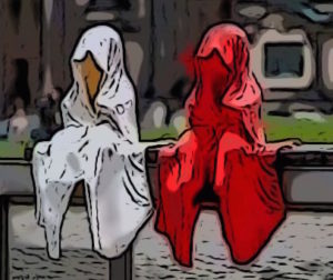 Bed sheet ghost likes red sheets most – HumorOutcasts.com
